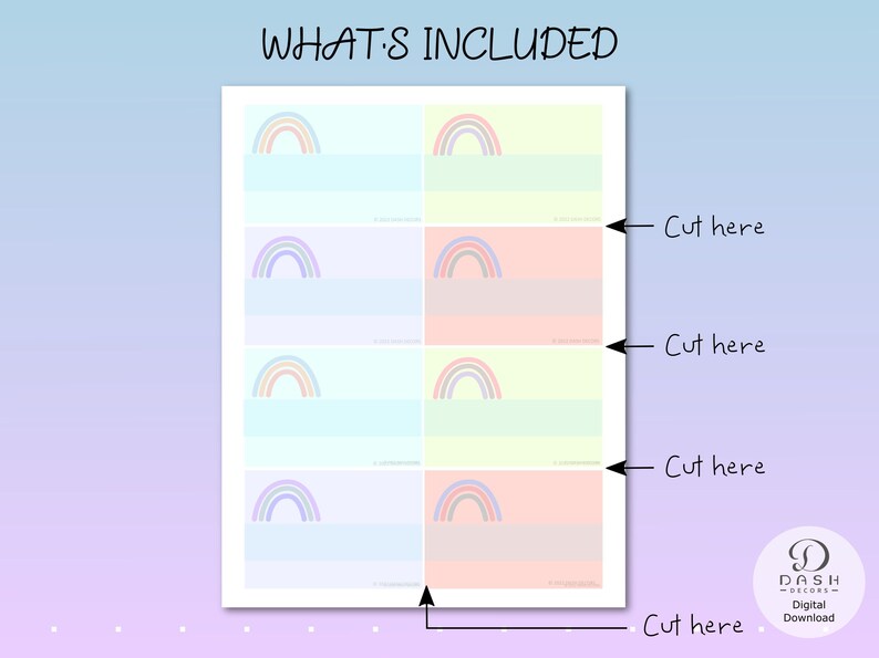 Editable Rainbow Student Name Tags, Classroom Name Tags for Classroom ...