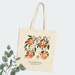Florida Orange Blossom Cotton Canvas Tote Bag 15 X 16 Florida State ...