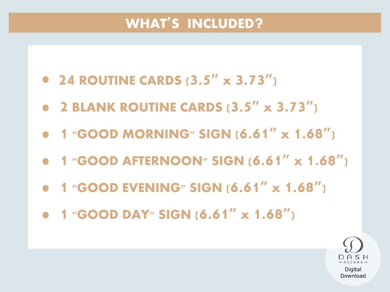 Printable Daily Routine Cards for Kids Visual Routine Cards - Etsy Canada