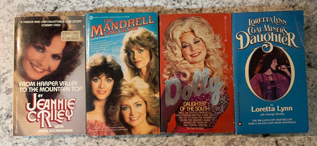 Female Country Singer Books Bundle - Dolly Parton, Loretta Lynn ...