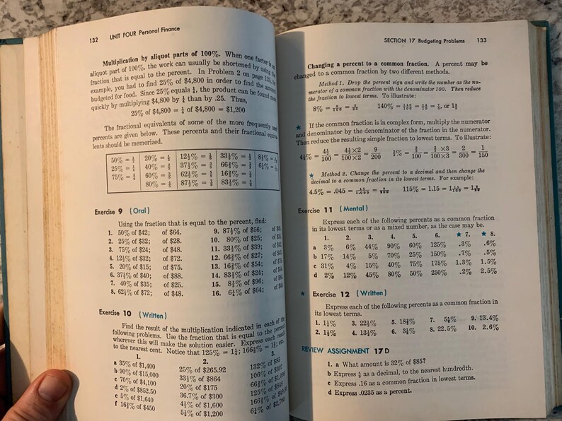 Applied Business Mathematics - 1965 - Etsy