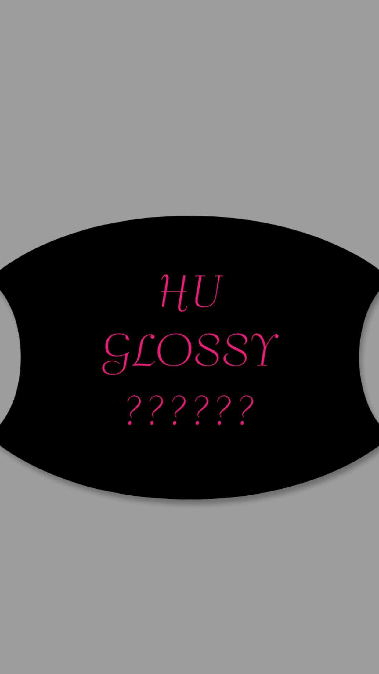 Hu Glossy Mask - Etsy