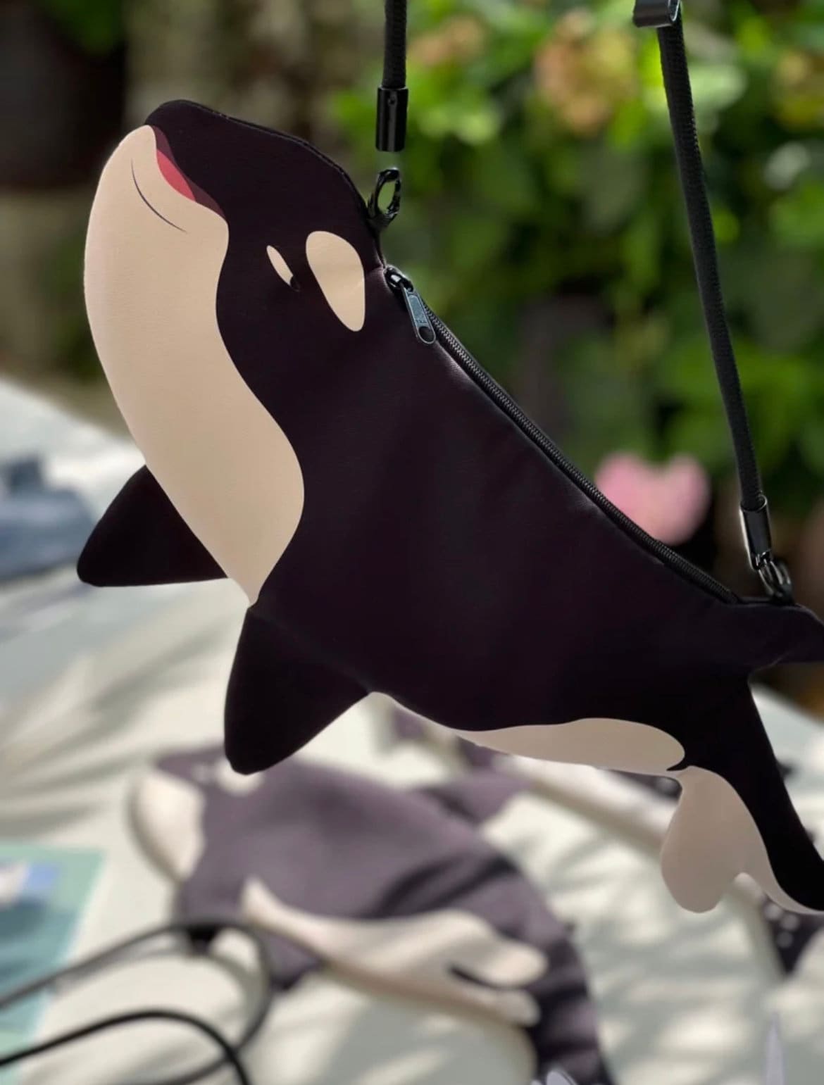 Orca Whale Crossbody Bag, Cute Animal Shoulder Purse for Kids & Adults ...