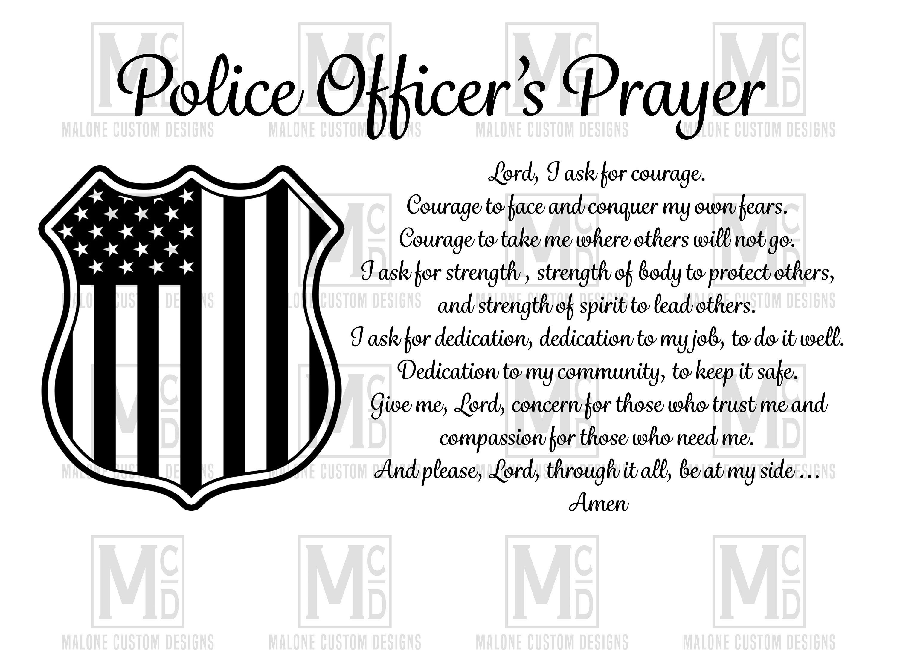 Police Officers Prayer
