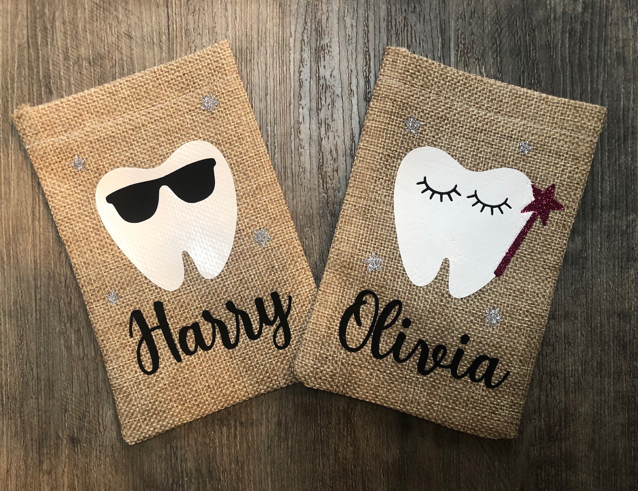Personalised Tooth Fairy Bag / Pouch - Etsy UK