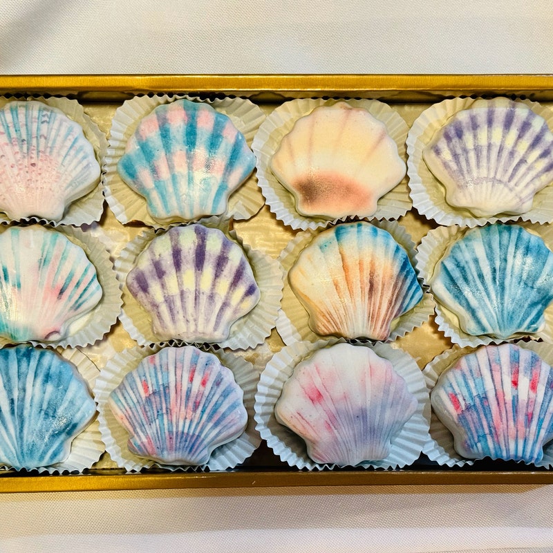Chocolate Seashells - Etsy