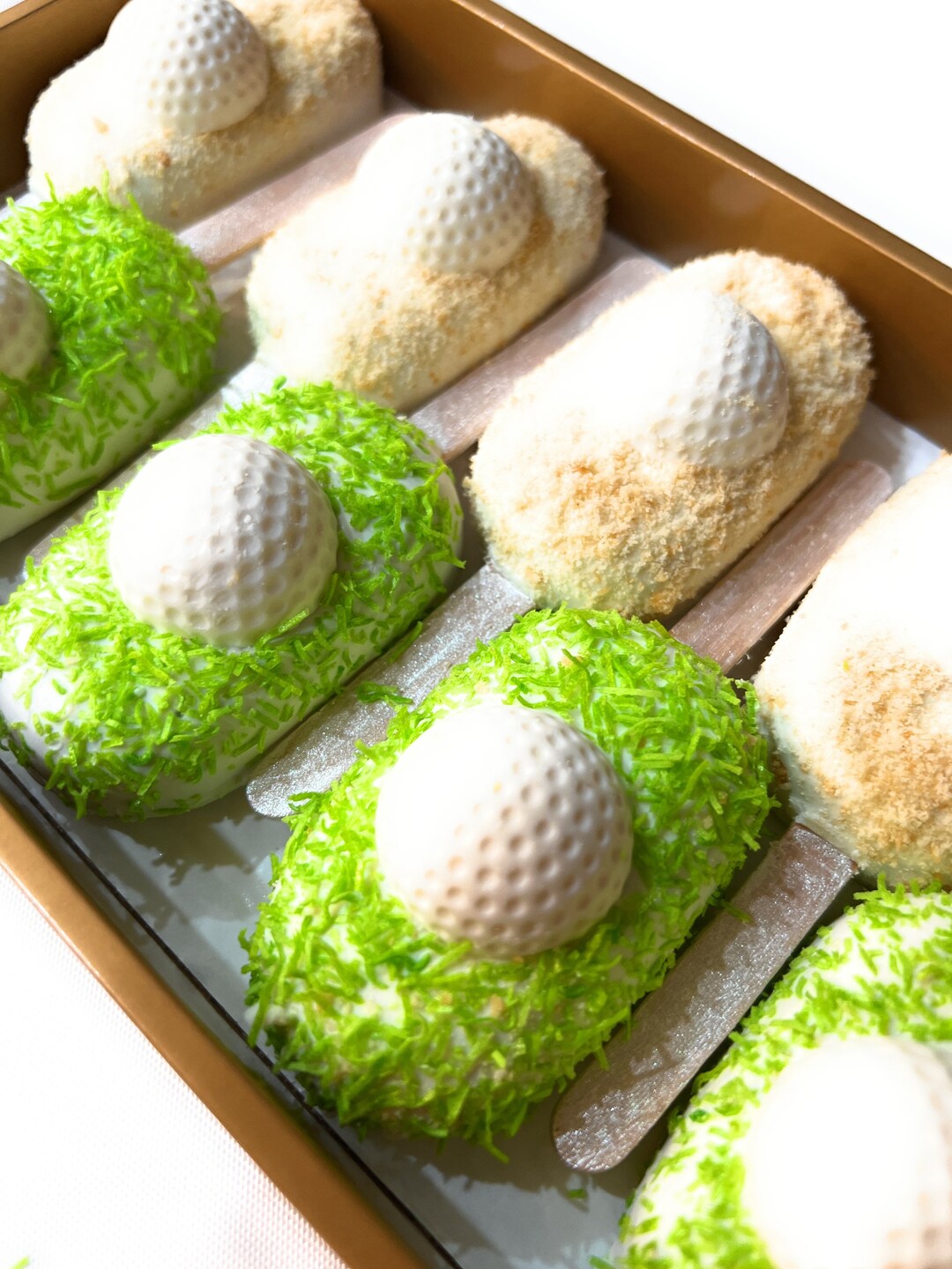 Golf Ball, in Sand and Grass Perfect for Golf Enthusiasts Birthdays ...