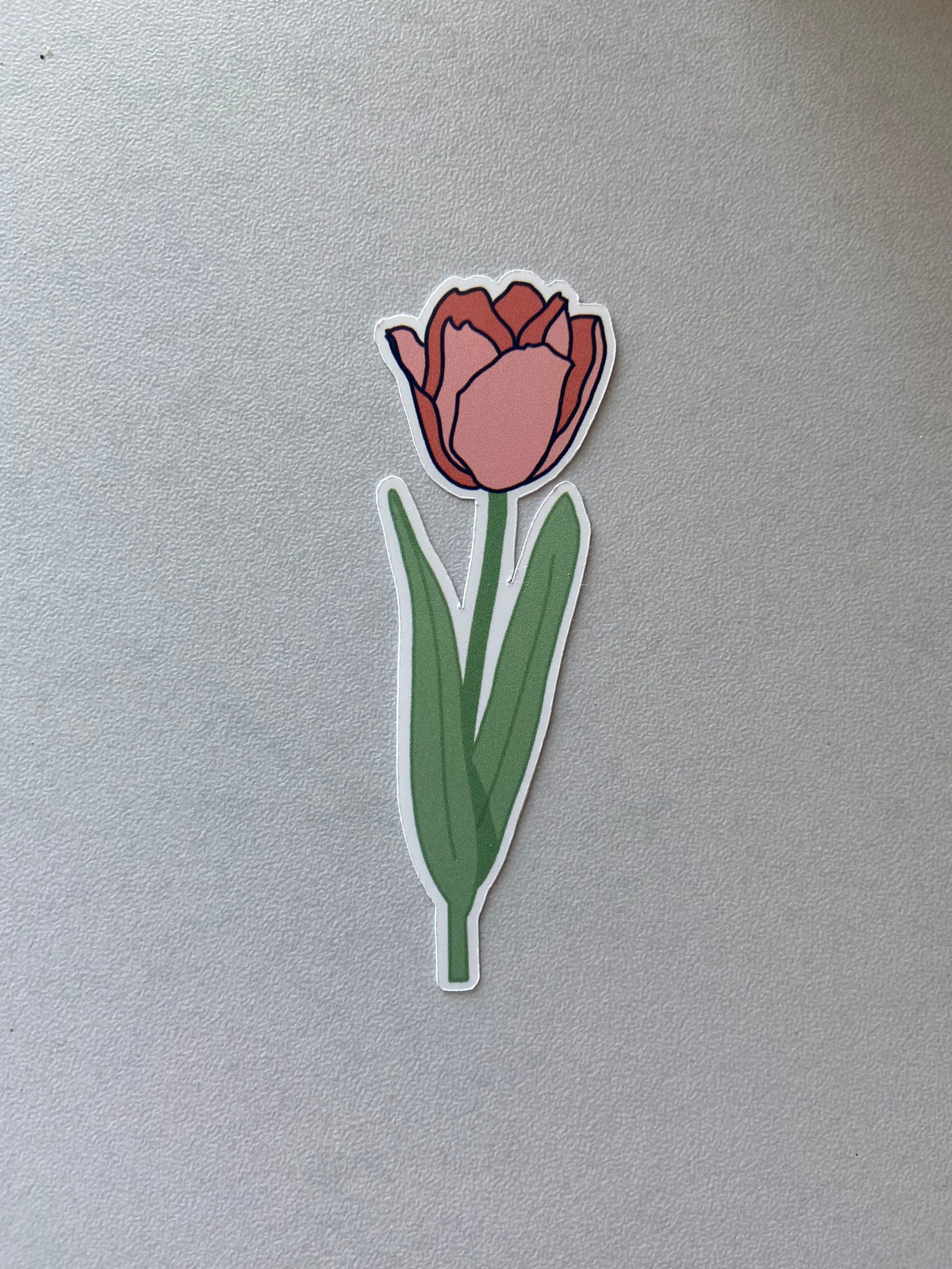 Tulip Sticker glossy or Weatherproof - Etsy