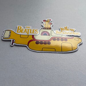 The Beatles Yellow Submarine Sticker (glossy or Weatherproof) - Etsy Canada