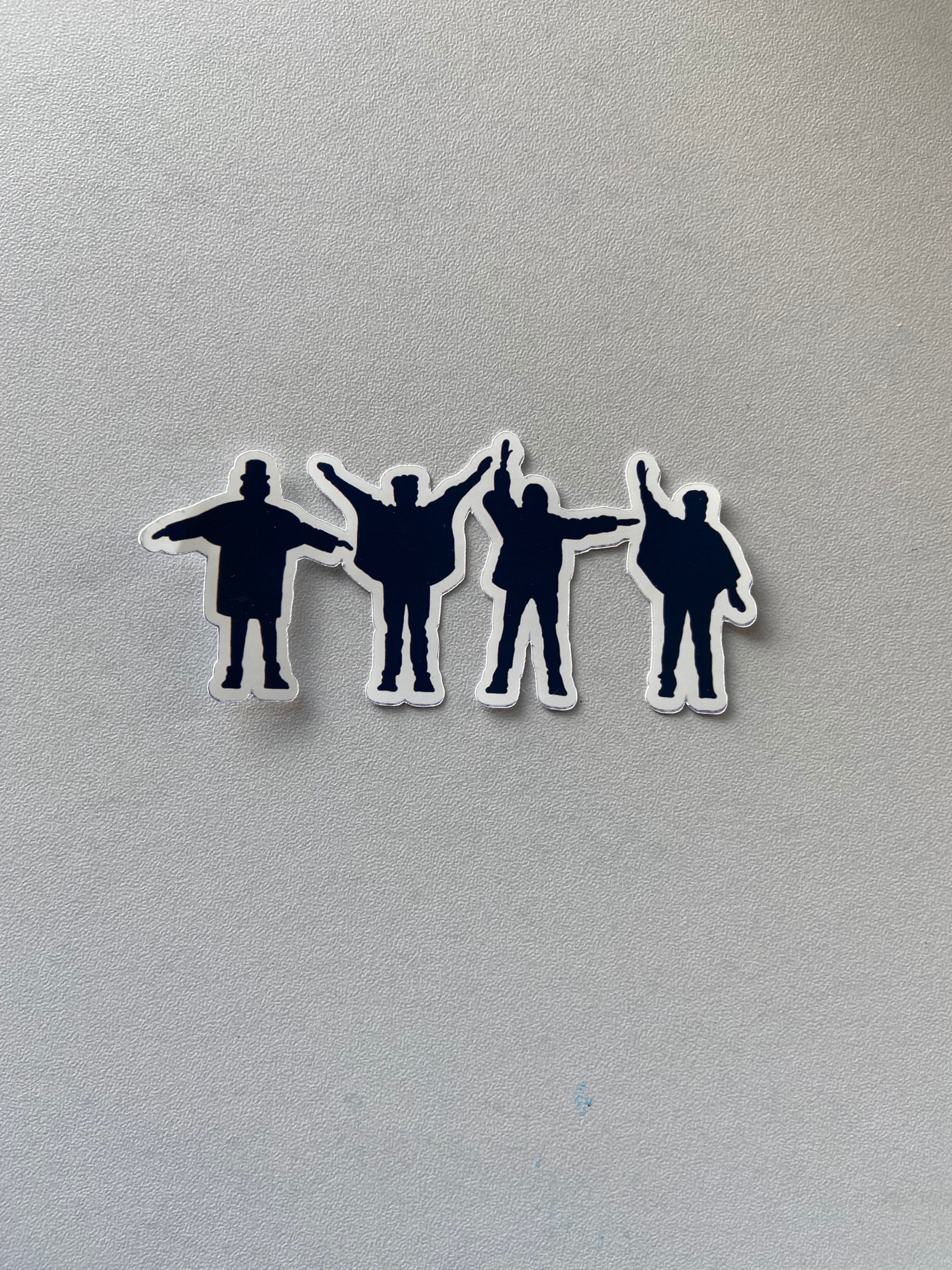 The Beatles Help Silhouette