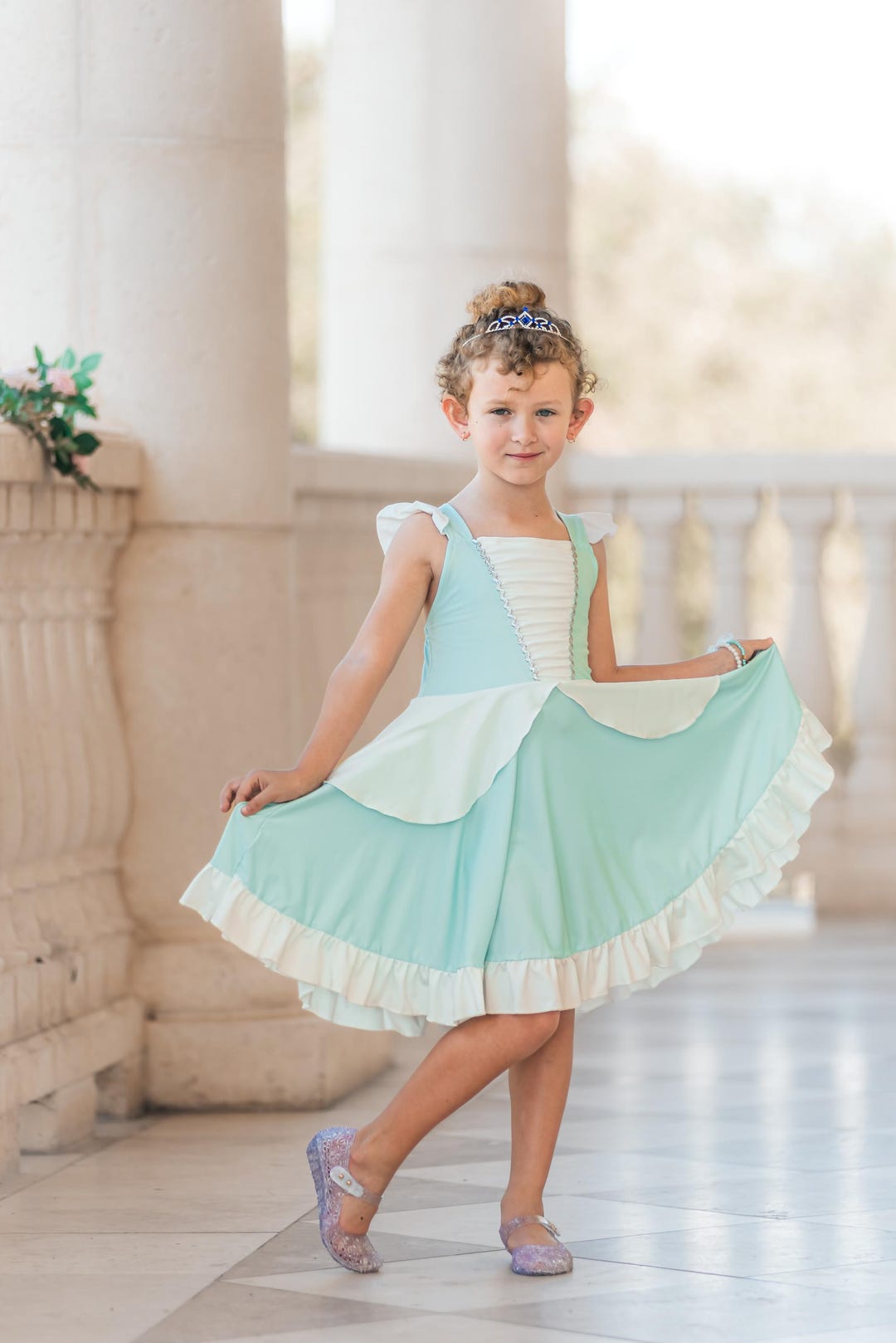 Midnight Princess Twirly Soft Dress, Princess Dress,costume Blue - Etsy