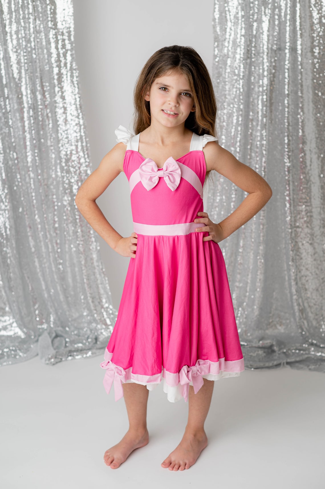 Cinderella Twirly Soft Dress, Princess Dress,costume Pink - Etsy