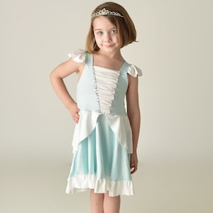Midnight Princess Twirly Soft Dress, Princess Dress,costume Blue - Etsy