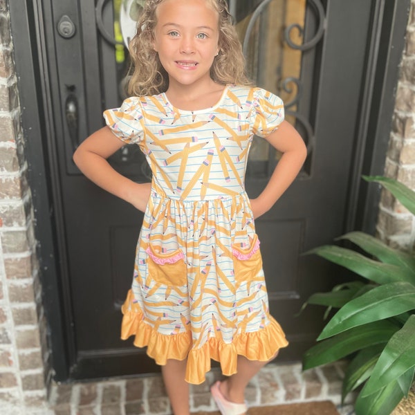 Back to School Dress - Etsy