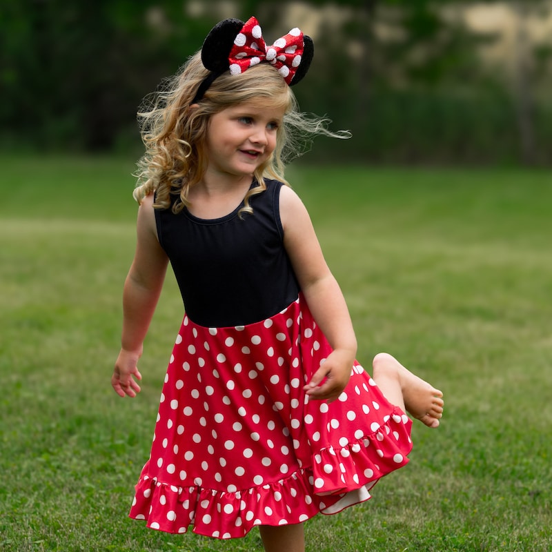 Minnie Mouse Costume Outfit - Etsy