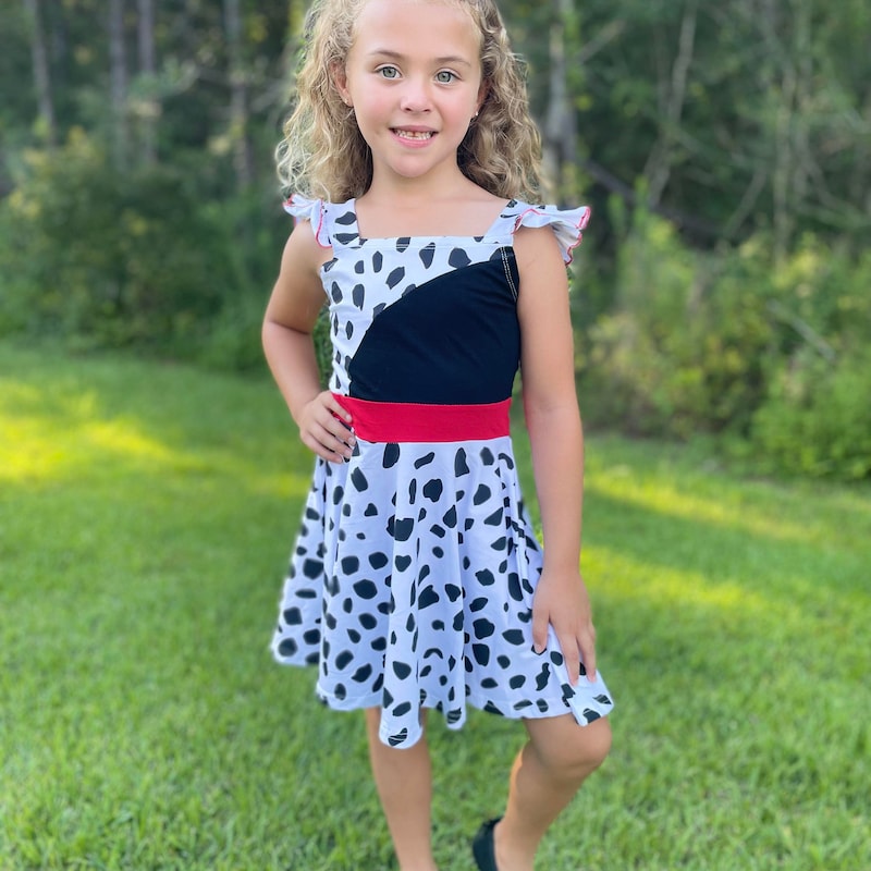 Dalmatian Kids Dress - Etsy