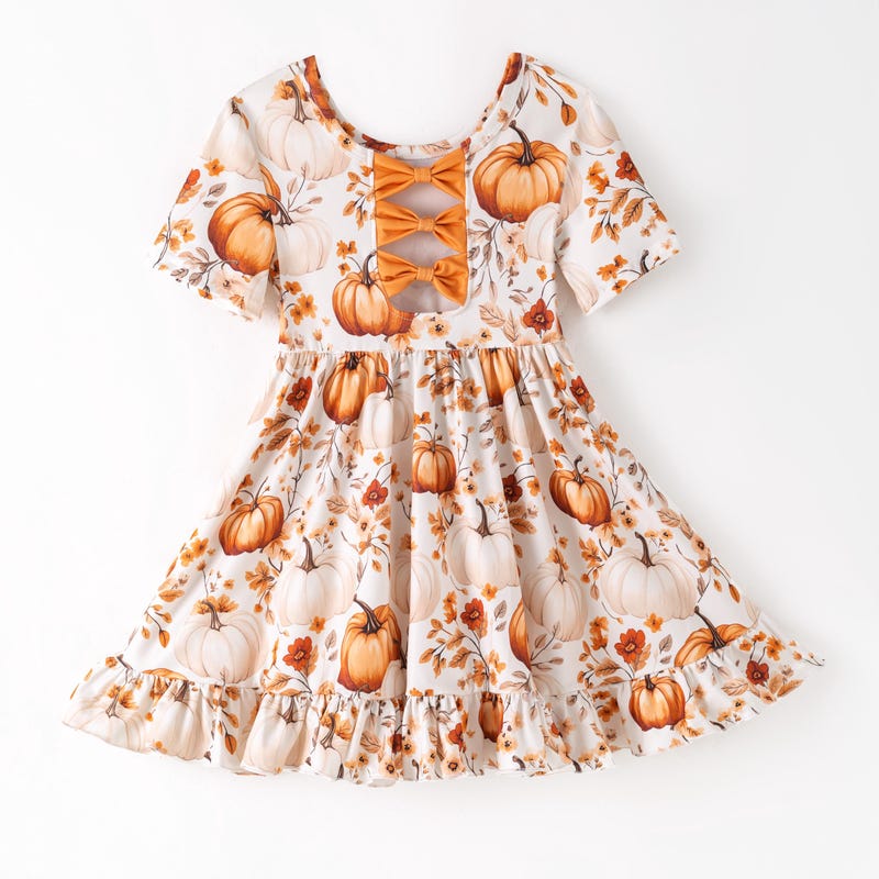 Fall Toddler Dress - Etsy
