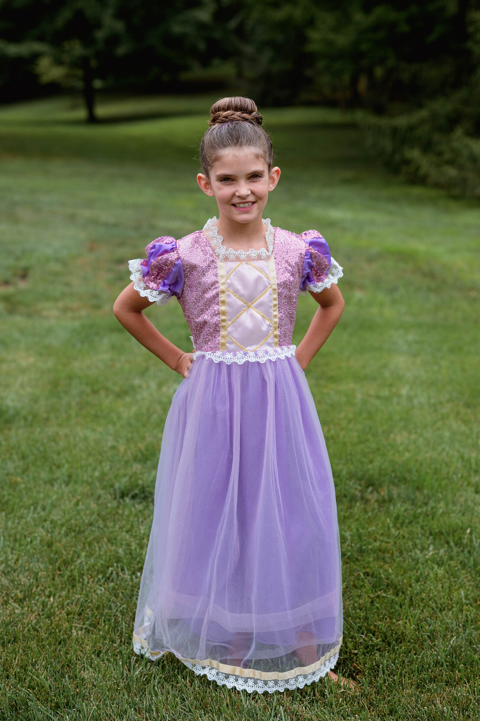 Long Hair Princess Dress Princess Dress costume - Etsy