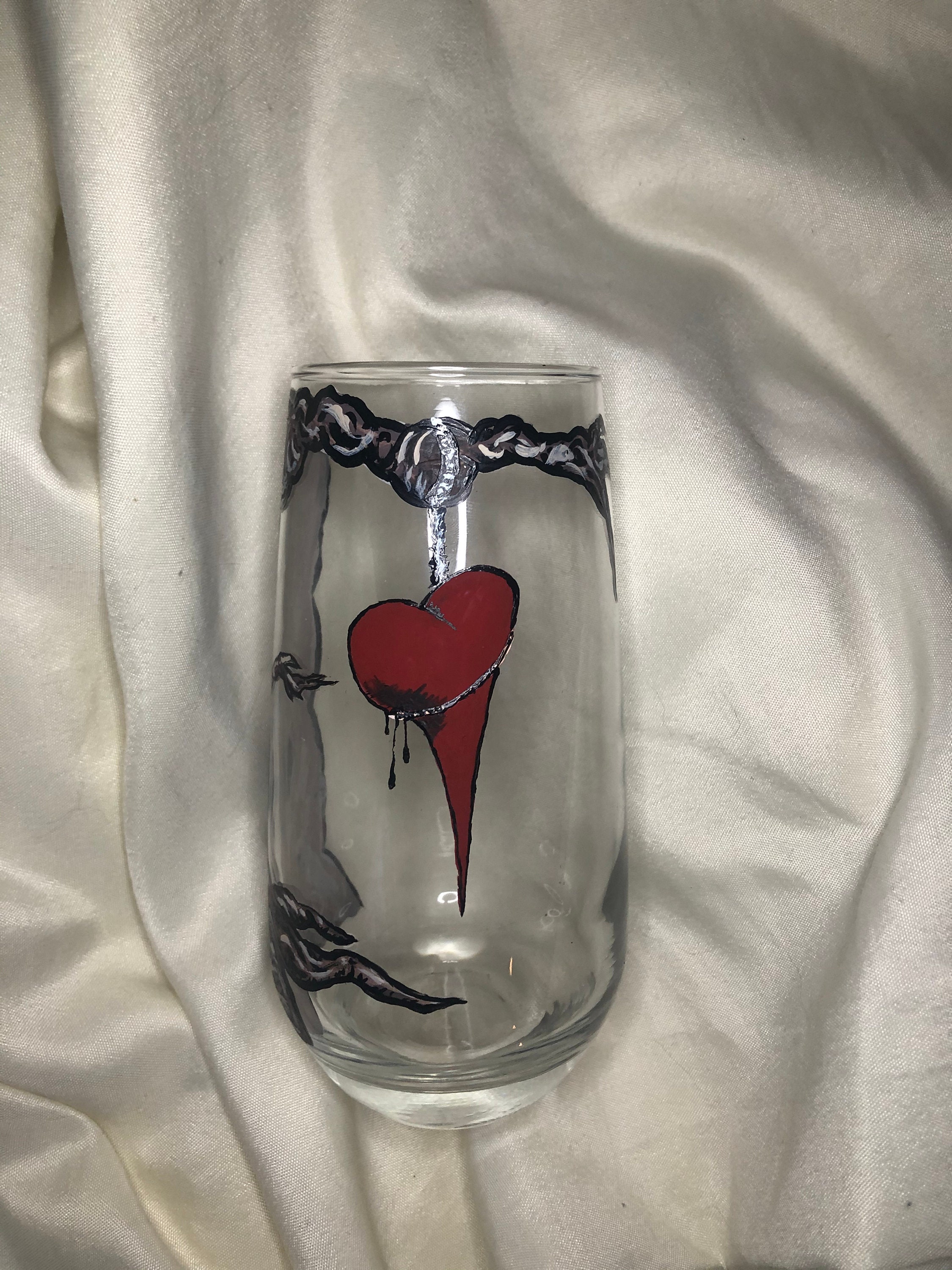 Custom Hand Painted Assorted Glassware - Etsy