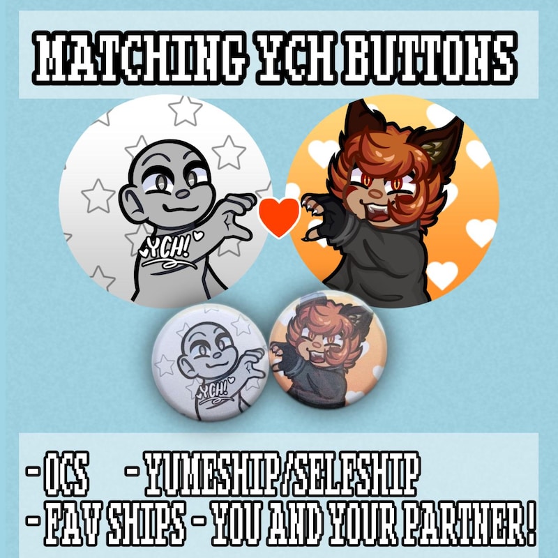 Selfship Buttons - Etsy