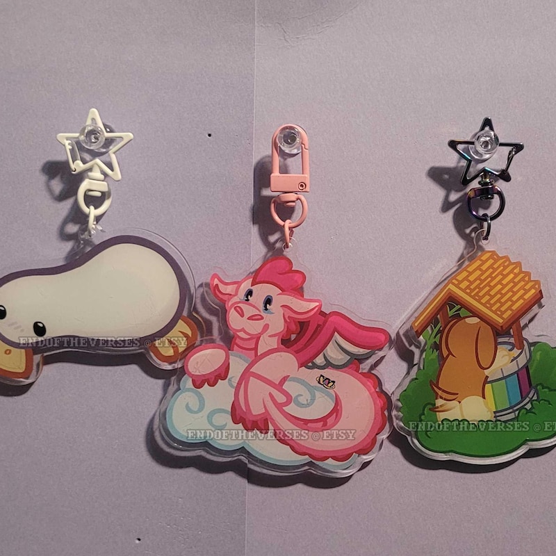 Whimsy Key Chains - Etsy