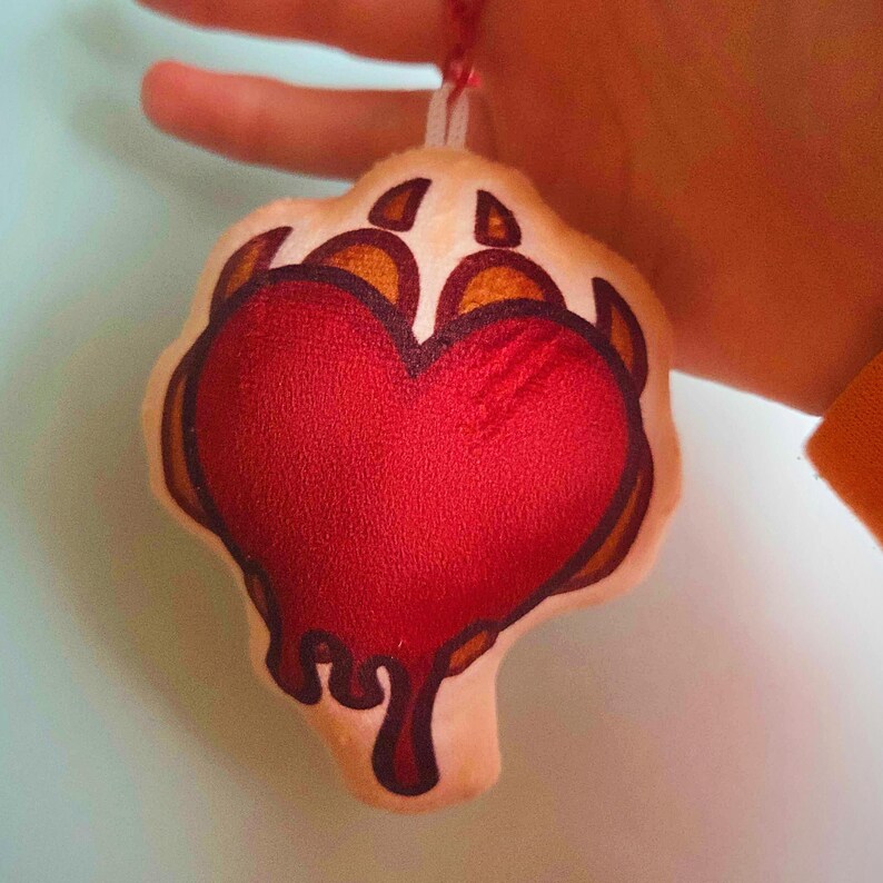 PREORDER: Boyfriend to Death Heart Plush Keychains (ren, Lawrence ...
