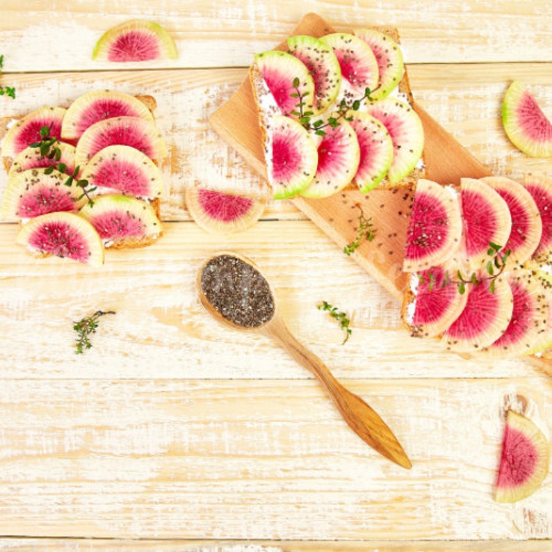 Watermelon Radish: Shinrimei Misato Asian Red Meat Xin Li - Etsy