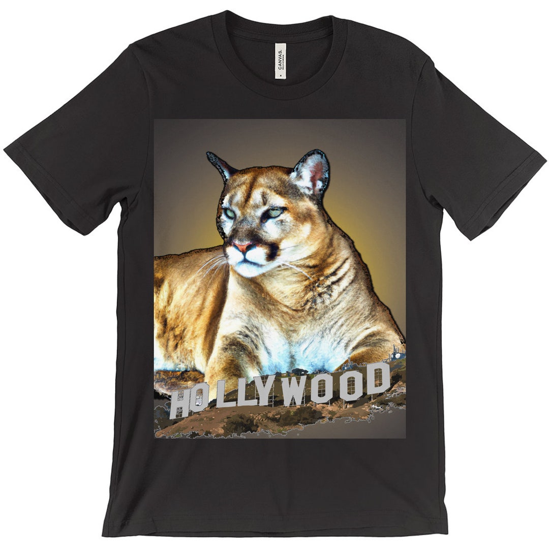 P-22 Mountain Lion Hollywood Rest in Peace T - Etsy