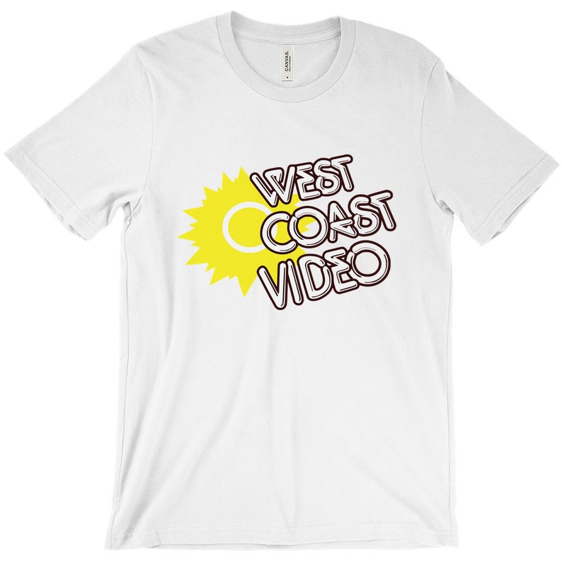 West Coast Video T-shirt – Retro 90s VHS Store Graphic Tee – Vintage ...