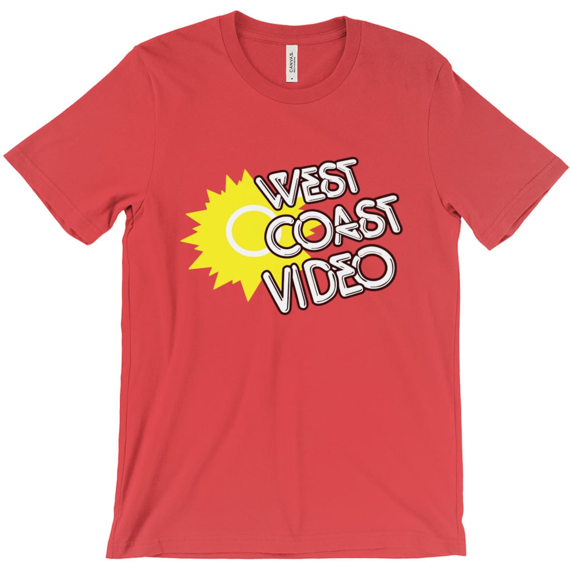 West Coast Video T-shirt – Retro 90s VHS Store Graphic Tee – Vintage ...