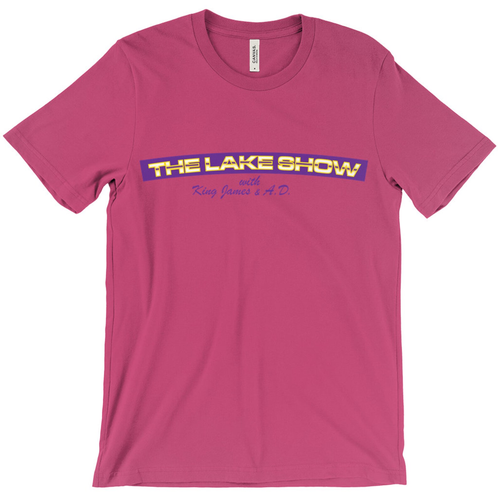 The Lake Show LA Lakers NBA Purple Band Lebron James AD Anthony Davis ...