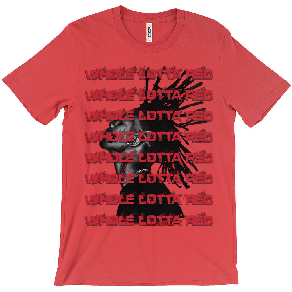 Whole Lotta Red Bloody Letter Playboi Carti - Etsy España