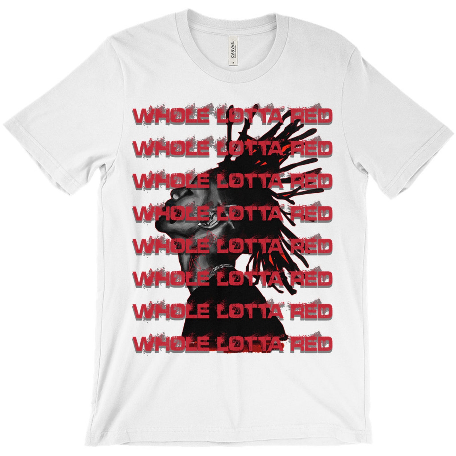 Whole Lotta Red Bloody Letter Playboi Carti - Etsy