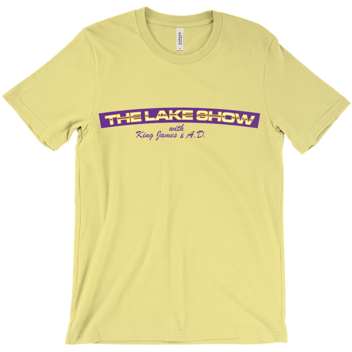 The Lake Show LA Lakers NBA Purple Band Lebron James AD Anthony Davis ...