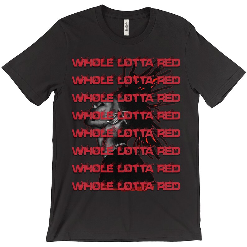 Whole Lotta Red Bloody Letter Playboi Carti - Etsy