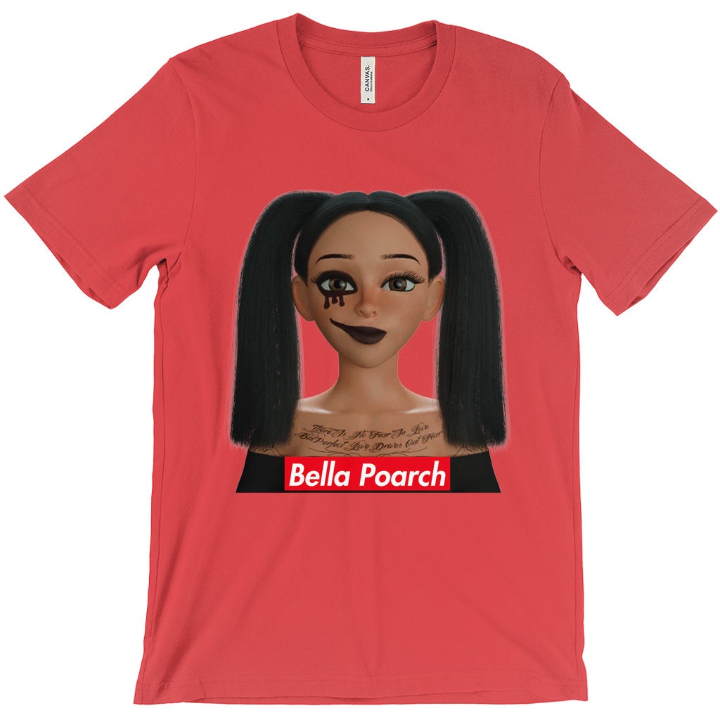 Bella Poarch Cartoon Box Logo Unisex T-shirt - Etsy Canada