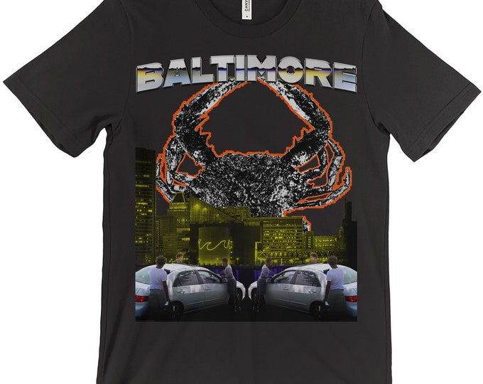 Baltimore T Shirt Skyline T Shirt Vintage Tee Shirts Graphic Tee Shirts ...