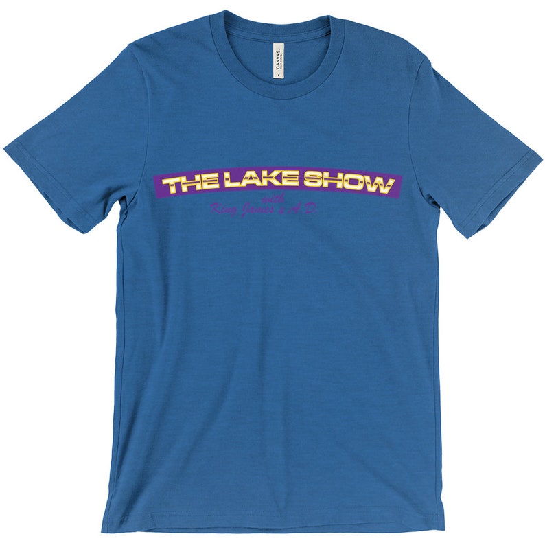The Lake Show LA Lakers NBA Purple Band Lebron James AD Anthony Davis ...