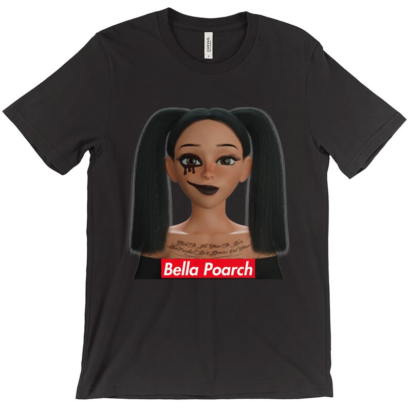 Bella Poarch Cartoon Box Logo Unisex T-shirt - Etsy Canada
