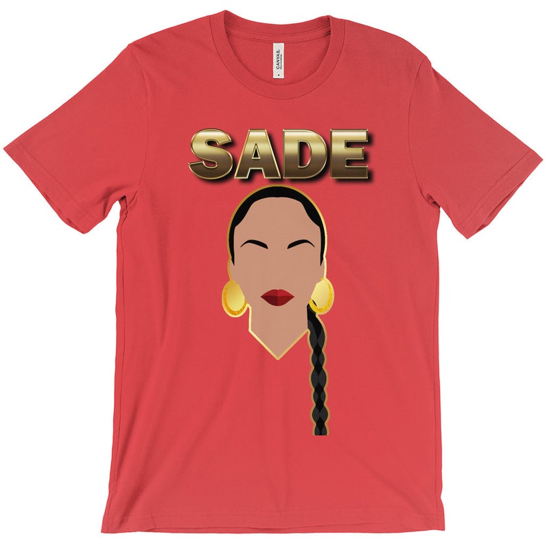 Sade Silhouette Gold Outline Unisex Design - Etsy