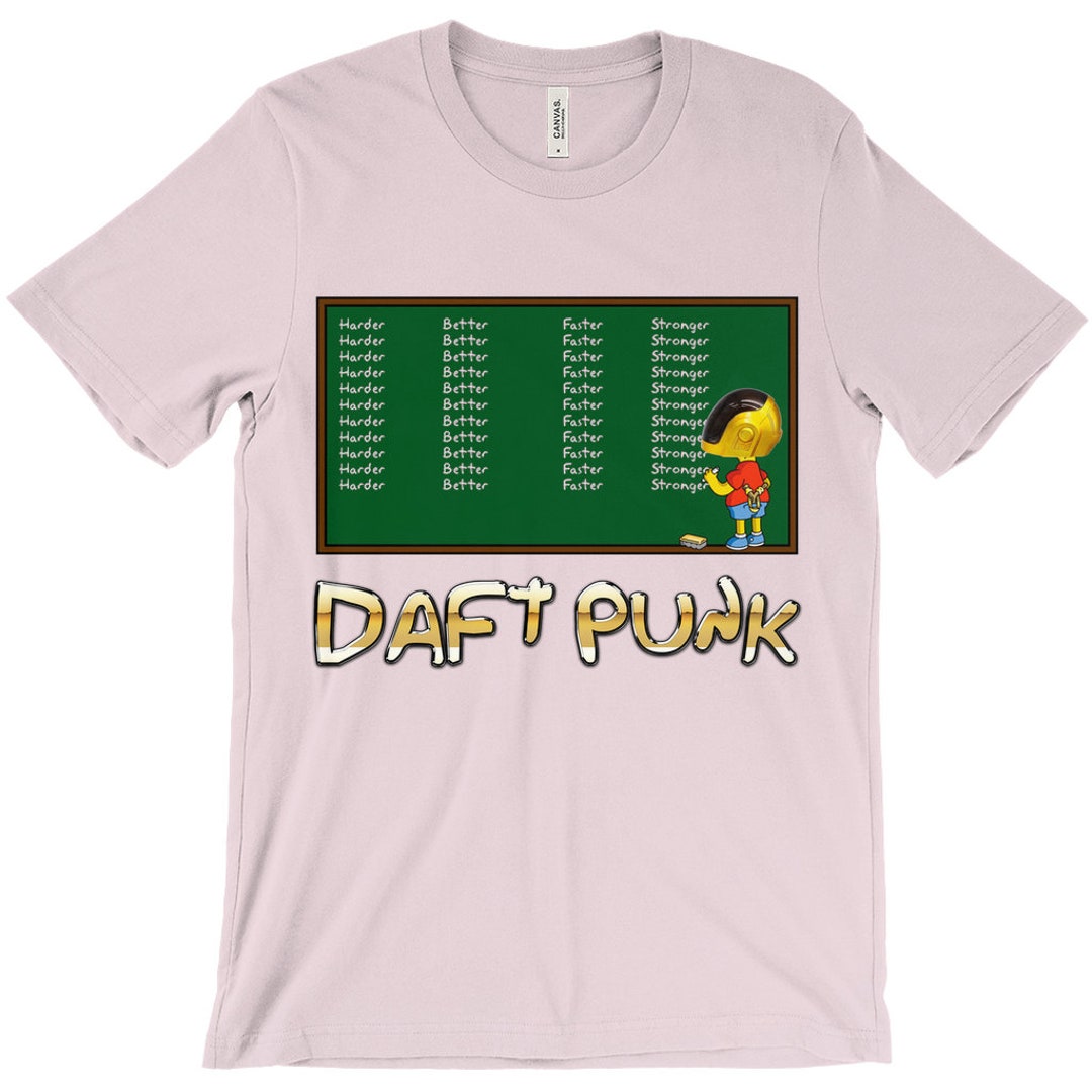 Daft Punk Bart Harderbetterfasterstronger Unisex Design - Etsy