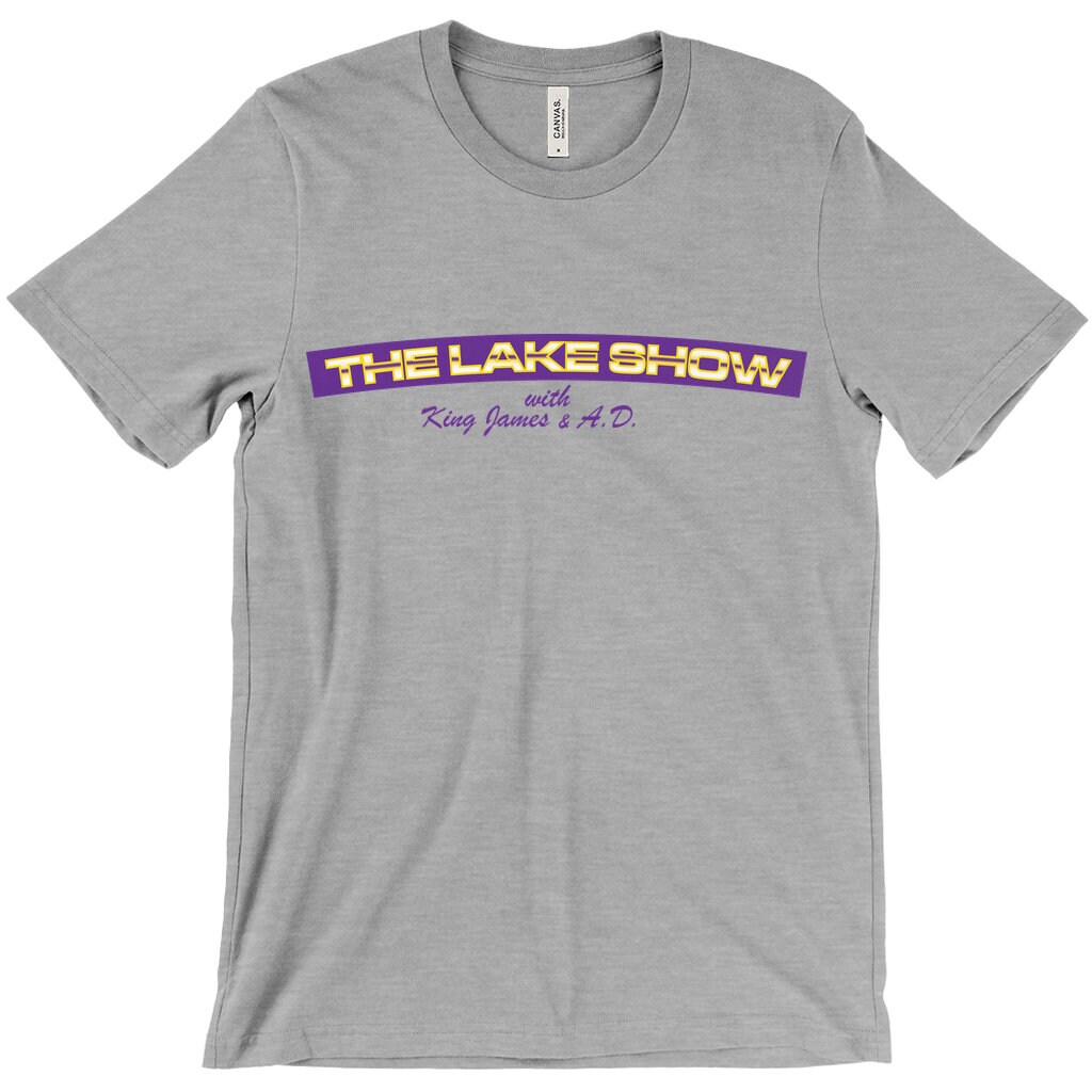 The Lake Show LA Lakers NBA Purple Band Lebron James AD Anthony Davis ...