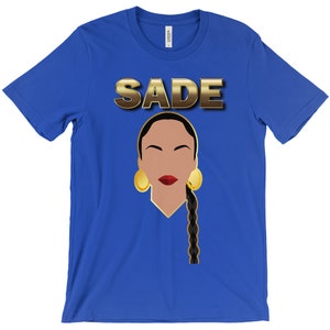 Sade Silhouette Gold Outline Unisex Design - Etsy