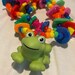 Kidcore Decora Rubber Frog Rainbow Necklace - Etsy