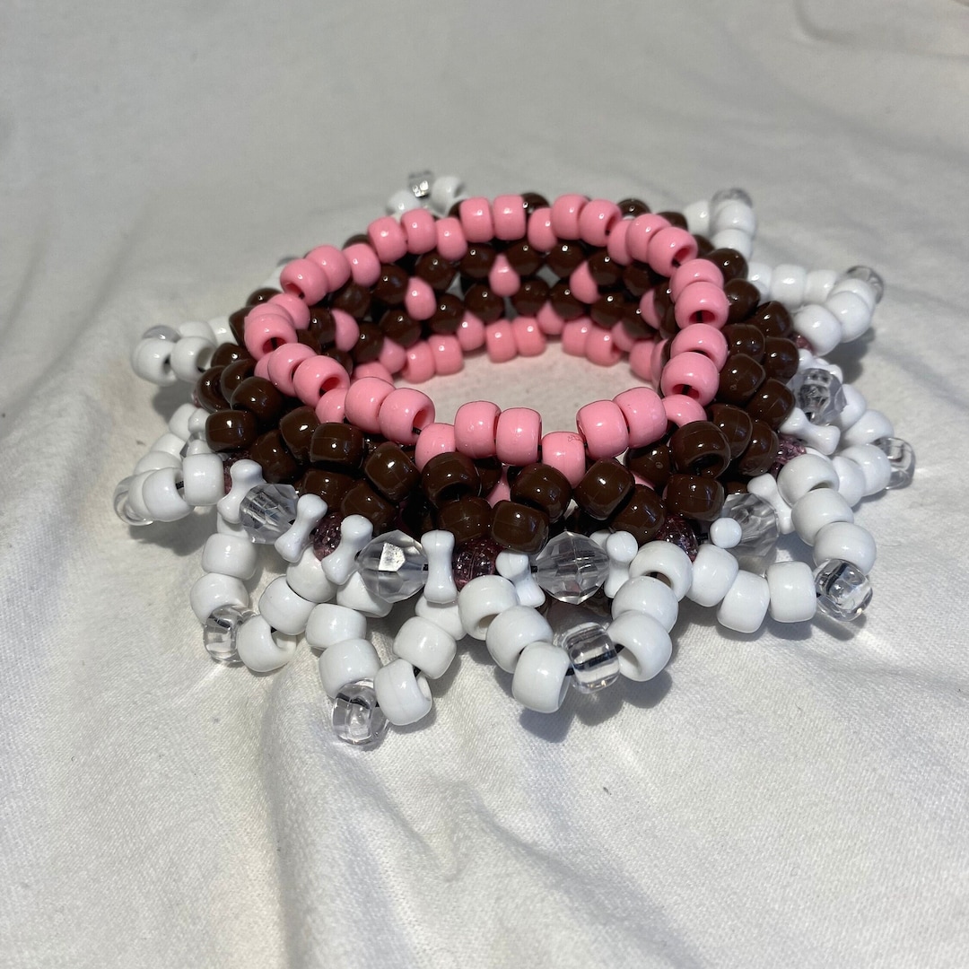 Neapolitan 3d Kandi Cuff - Etsy