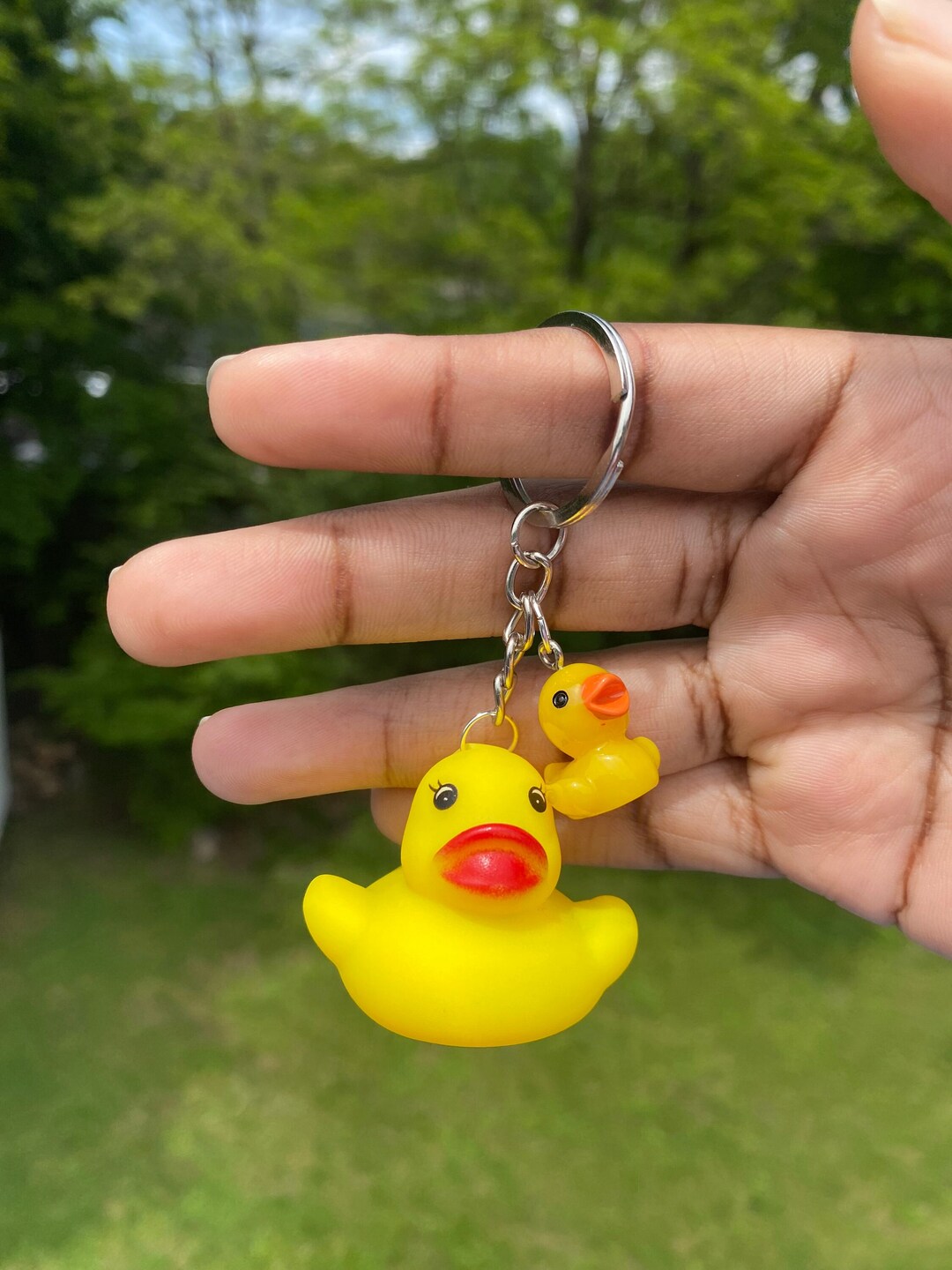 Rubber Duck Keychain - Etsy