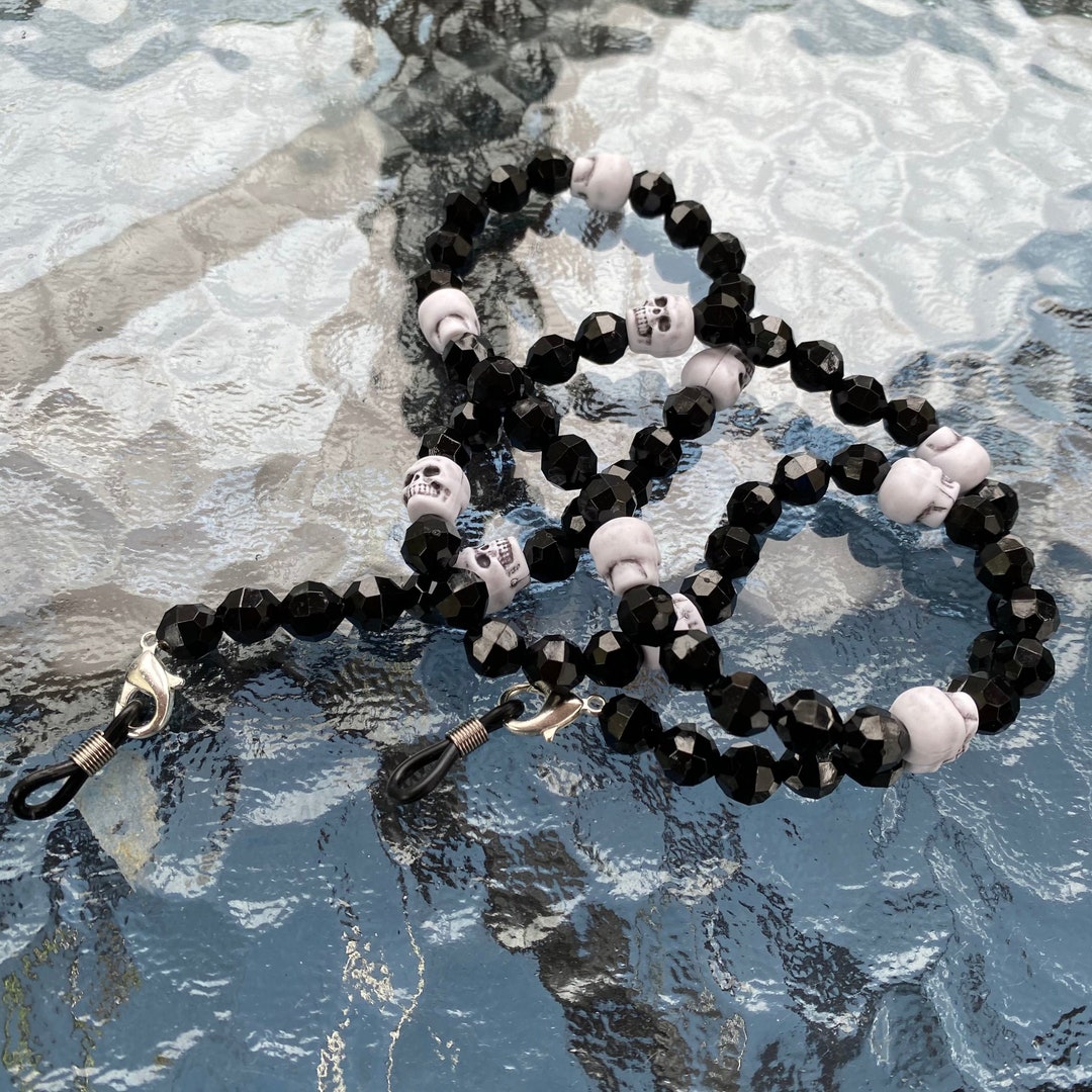 Spooky Skeleton Eyeglass Chains - Etsy