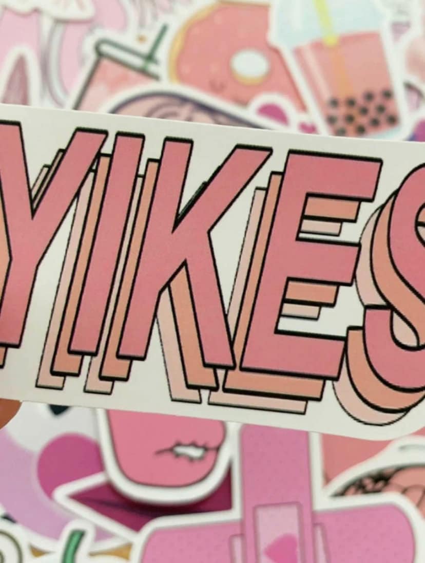 50 Pink Premium Sticker Pack| VSCO Stickers| Laptop Decals| Hydro ...