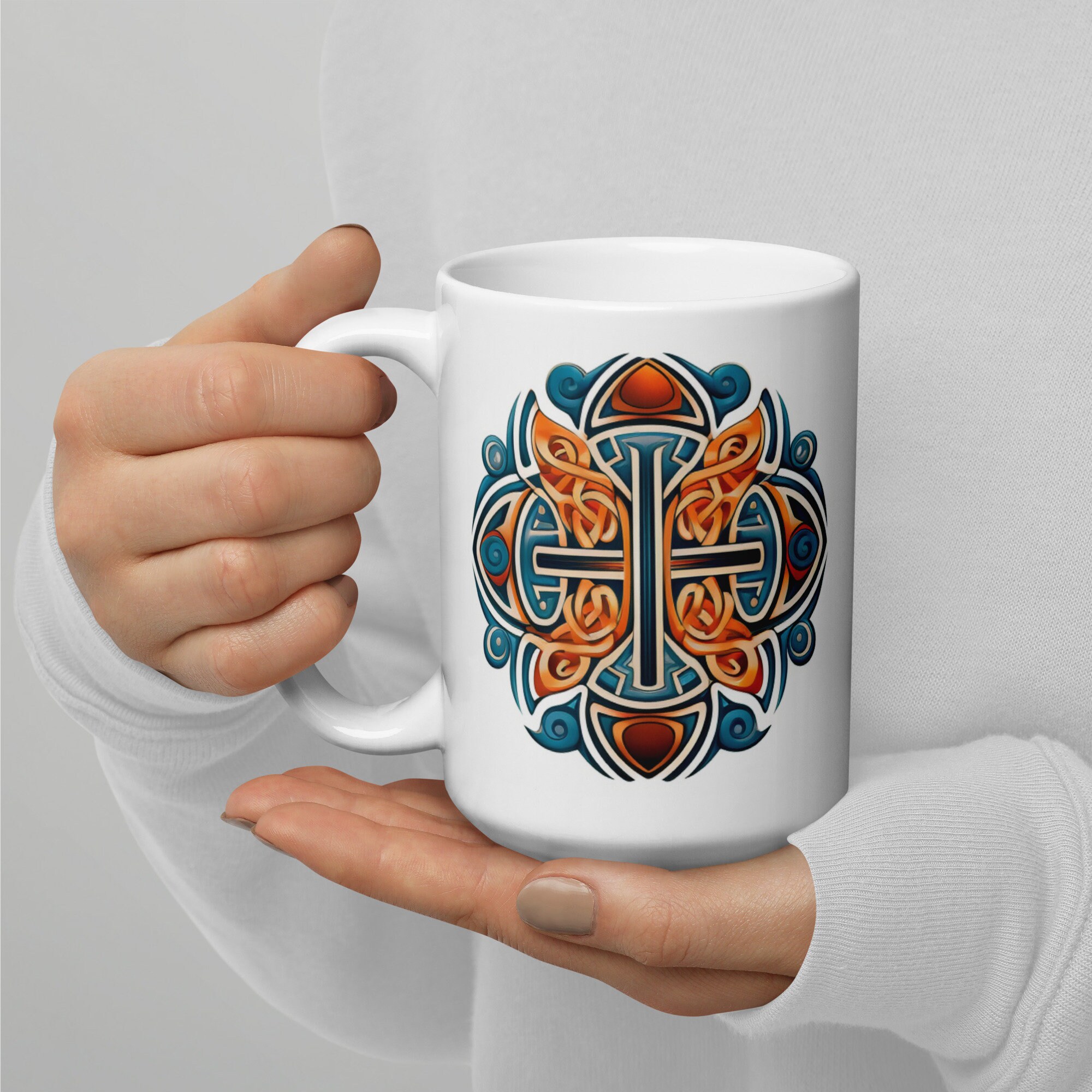 Celtic Mug Celtic Knot Celtic Print Celtic Gift Irish - Etsy