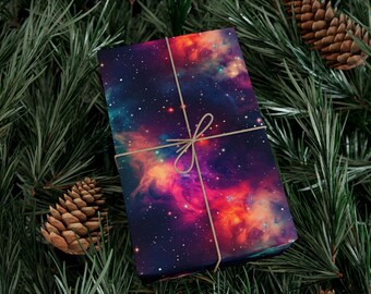 Galaxy Wrapping Paper - Etsy